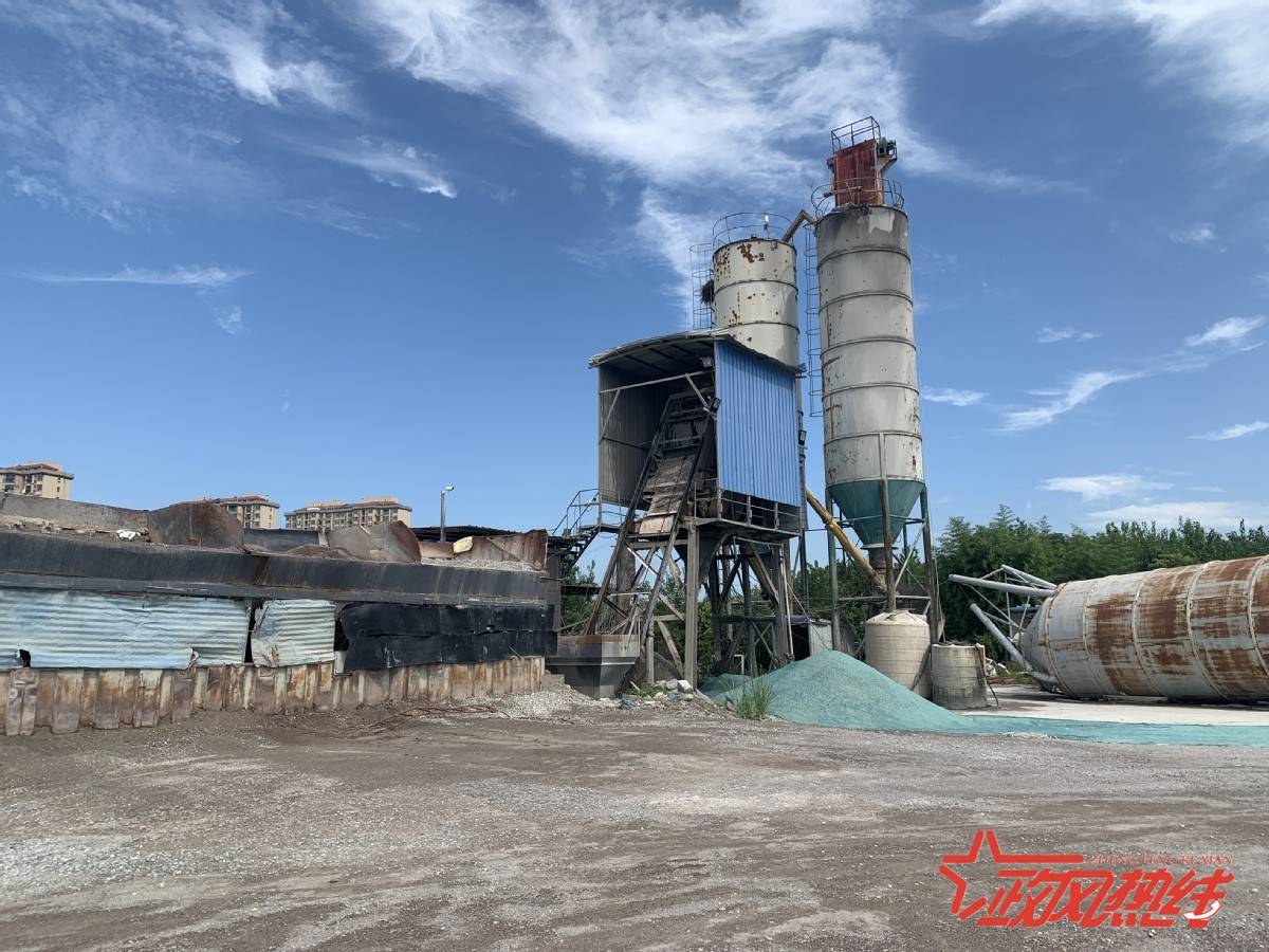 泰州一无资质混凝土搅拌站违规生产 省住建厅现场督办_整治_监管_海陵区