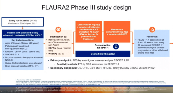 奥希替尼联合化疗一线 PFS 提升 9 个月！FLAURA2 研究者重磅解读 | WCLC 2023_患者_治疗_评估