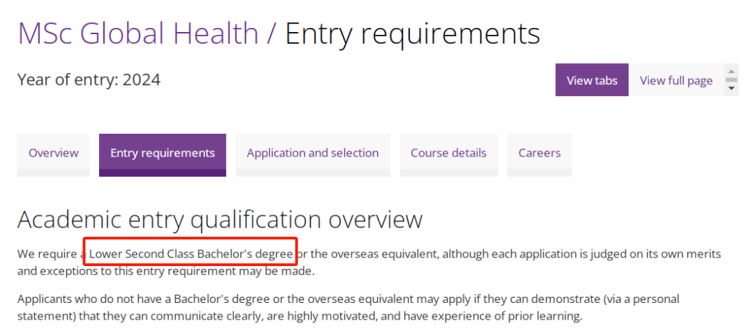 24fall，英本2:2学位，能申请哪些QS前100硕士？曼大、南安、诺丁汉...有变化！_专业_的要求_成绩